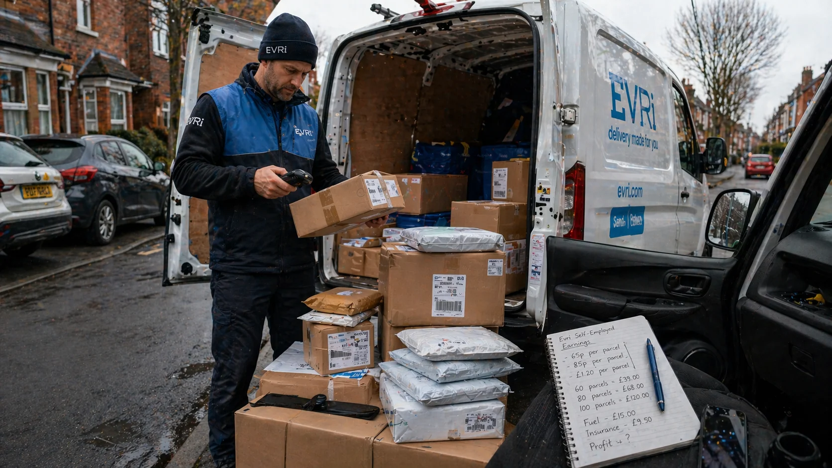 How Much Does Evri Pay Per Parcel? 2026 UK Rate Guide